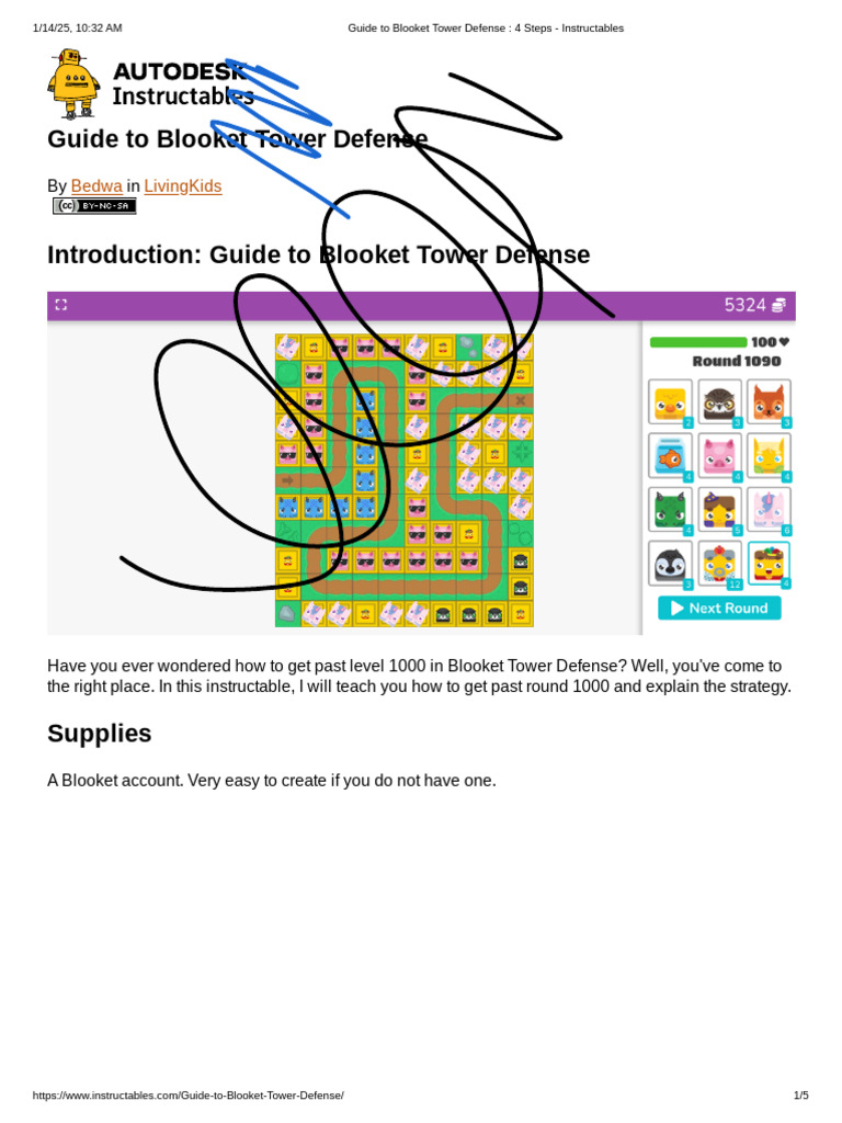 Guide To Blooket Tower Defense - 4 Steps - Instructables | PDF