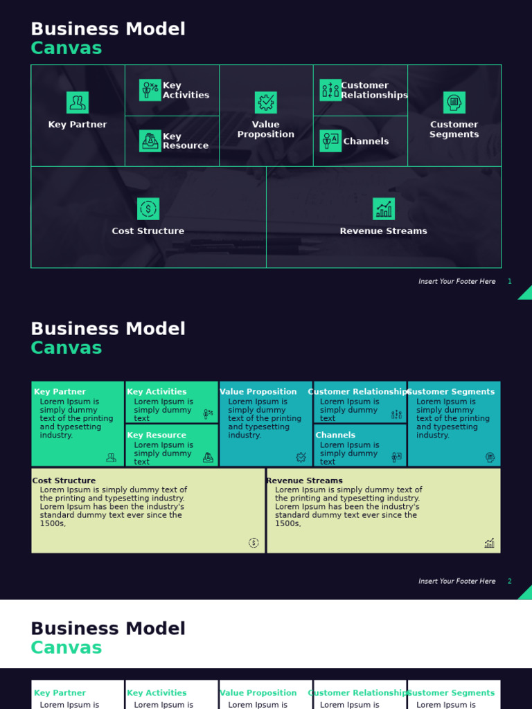 Business Model Canvas Overview | PDF | Financial Economics | Business