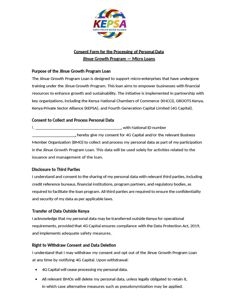 JGP Consent Form-Business Verification | PDF | Regulatory Compliance ...