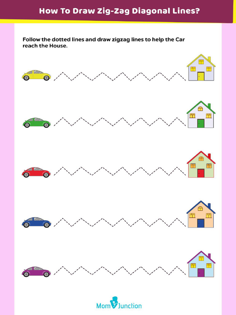 Zig Zag Diagonal Lines | PDF