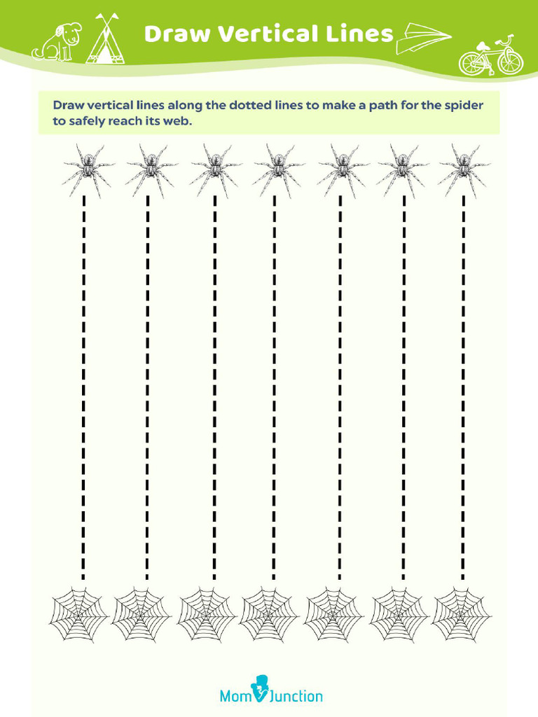 Tracing Vertical Lines | PDF