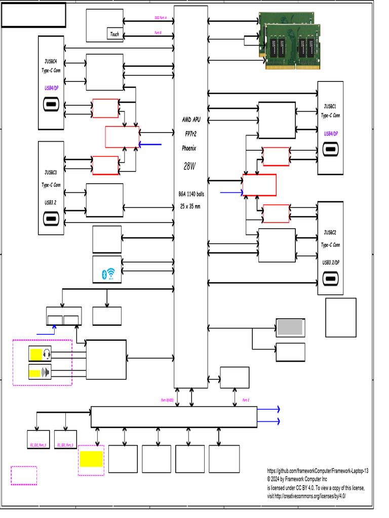 Mainboard Interfaces Schematic 7040 Series | PDF | Electronics ...