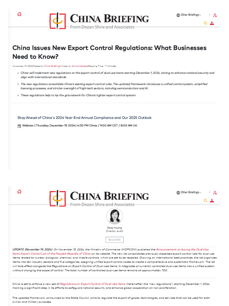 China New Export Control Regulations_ What Businesses Need to Know ...