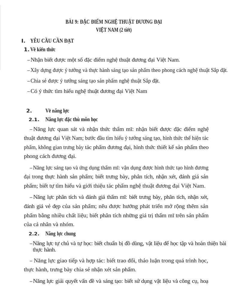 BÀI 9 mt9 tuần 20 | PDF