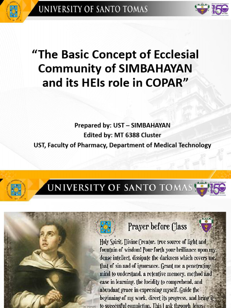 UNIT 2 The Basic Concept of Ecclesial Community | PDF | Empowerment | Service Learning