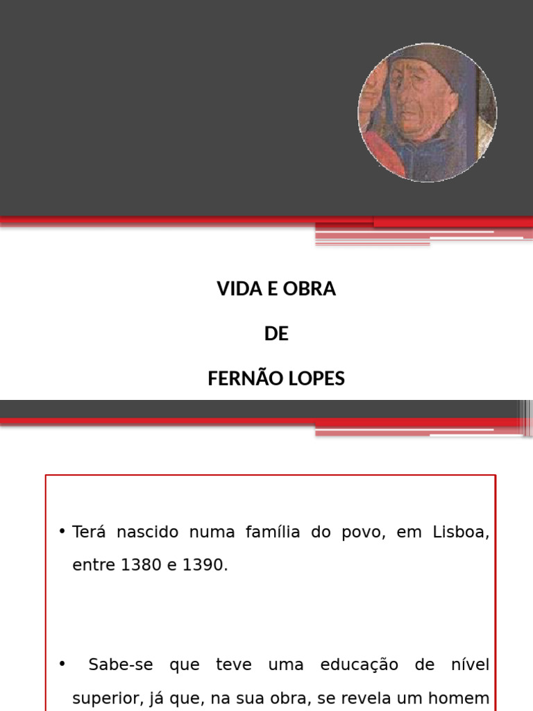 Biografia de Fernão Lopes | PDF