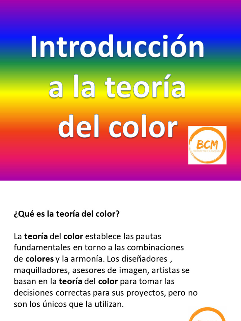 Teoria Del Color | PDF