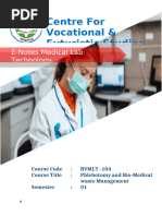 WHO Phlebotomy Best Practices Guide | PDF | Bleach | Medicine