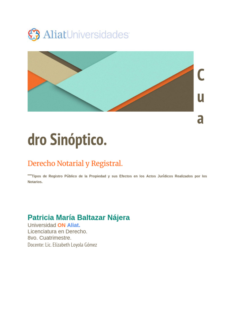 Patricia María Baltazar Nájera Trabajo Individual S3 DNR | PDF ...
