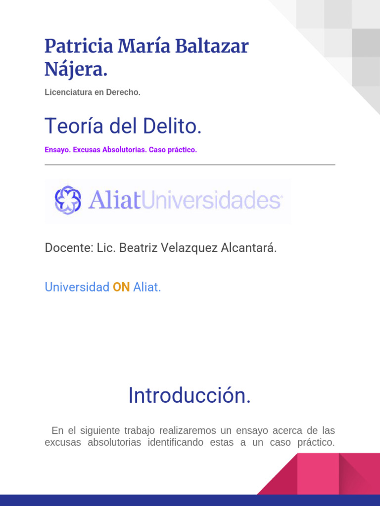 Excusas Absolutorias en Delito de Robo | PDF | Robo | Justicia