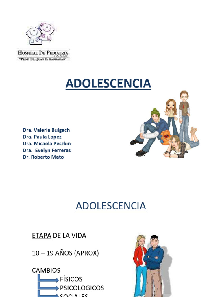 Adolescencia | PDF | Pubertad | Adolescencia