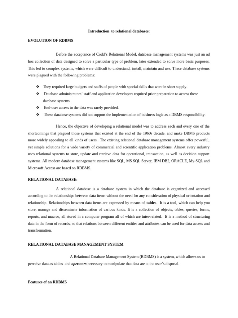 5.introduction To Relational Databases Relational Model Keys | PDF | Relational Database | Databases