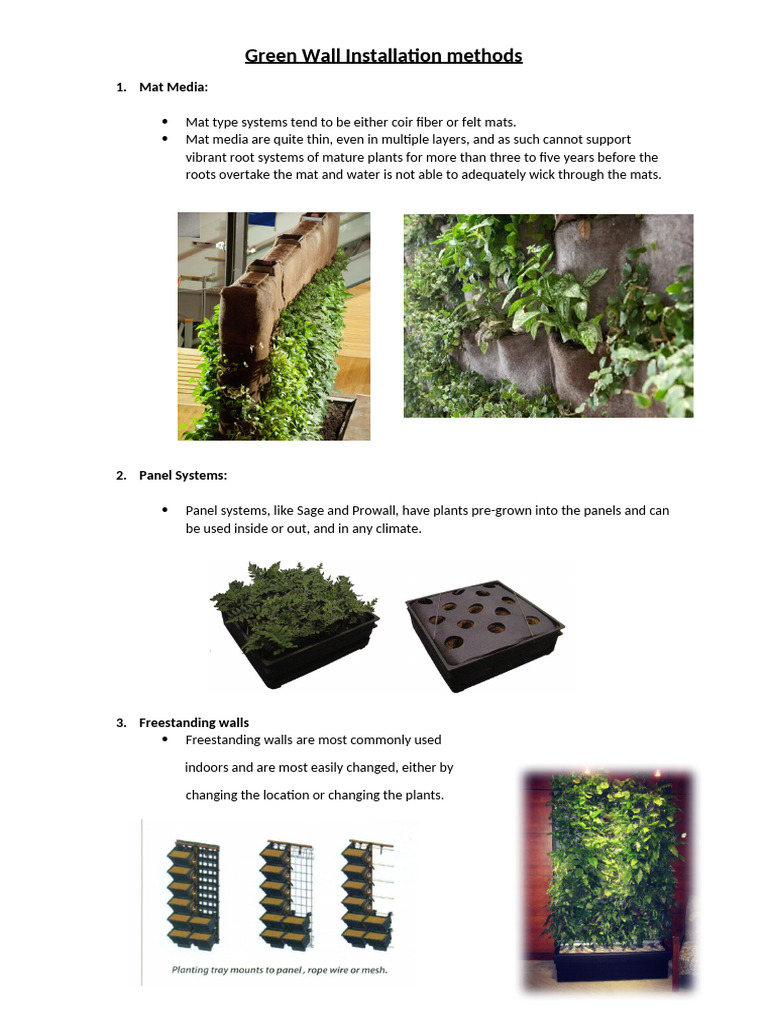 1.Green wall | PDF