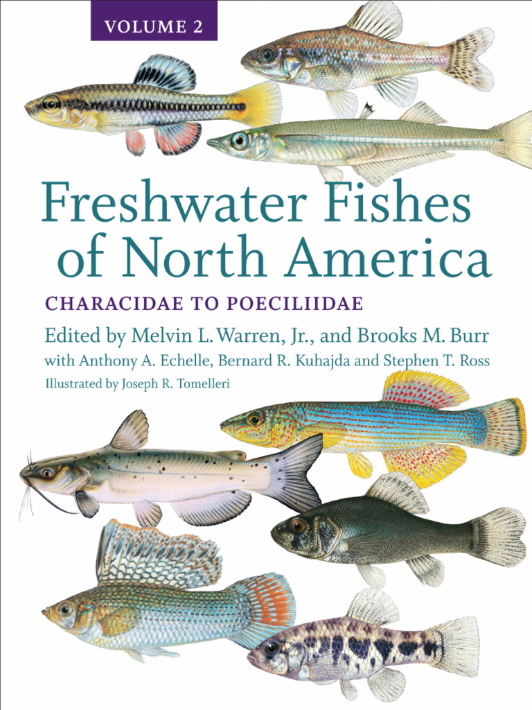 Freshwater Fishes of North America Volume 2 Characidae To Poeciliidae ...