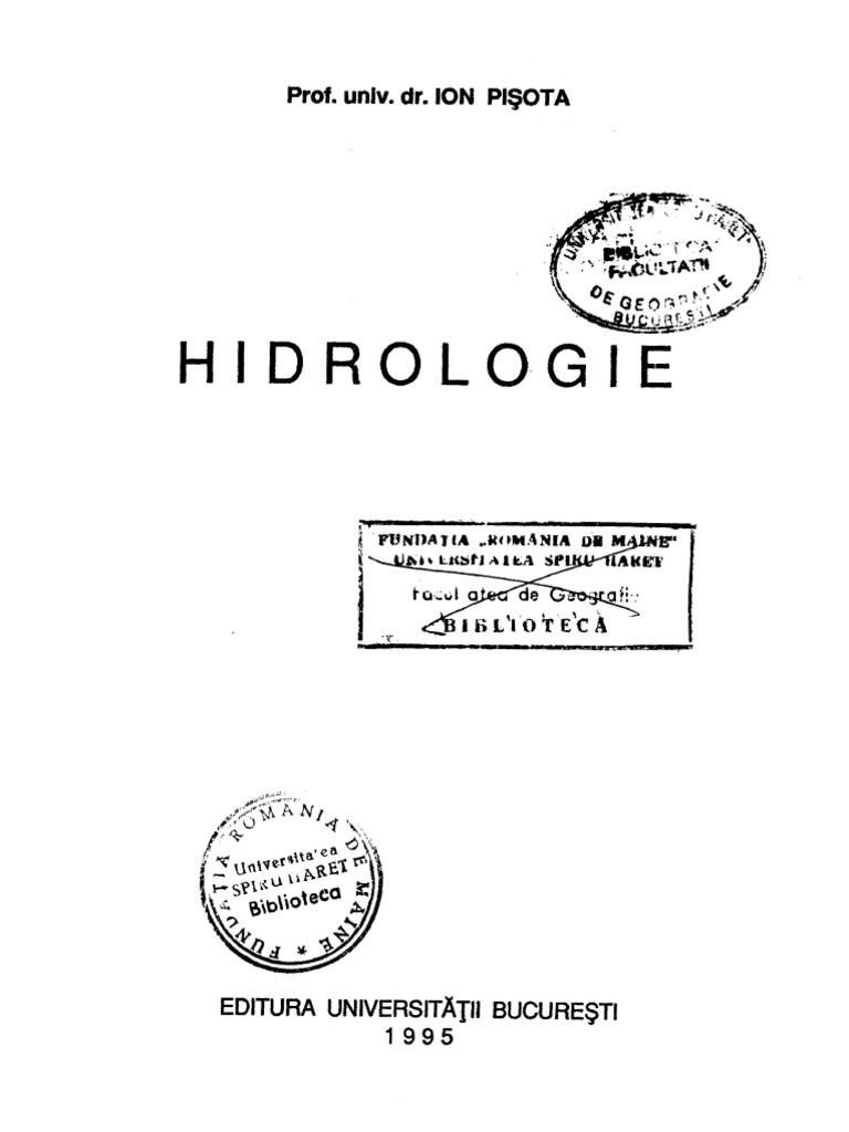 Hidrologie Pisota | PDF