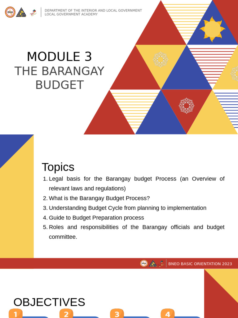 Barangay Budget Process Overview | PDF | Budget | Audit