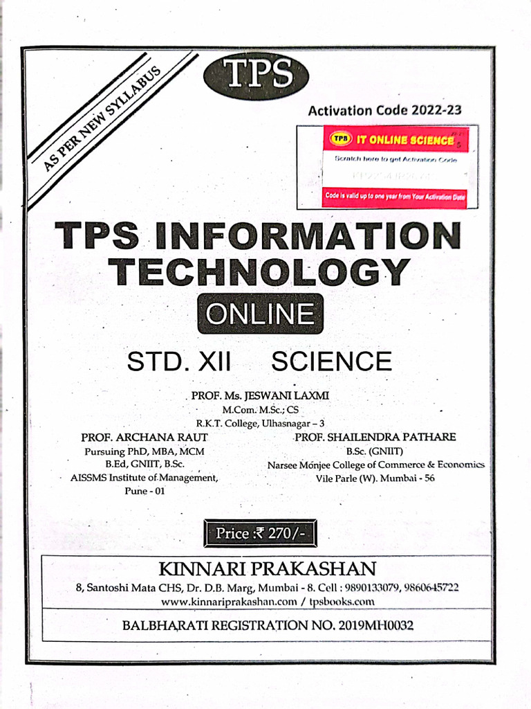 Tps It Sci Chp-1 | PDF