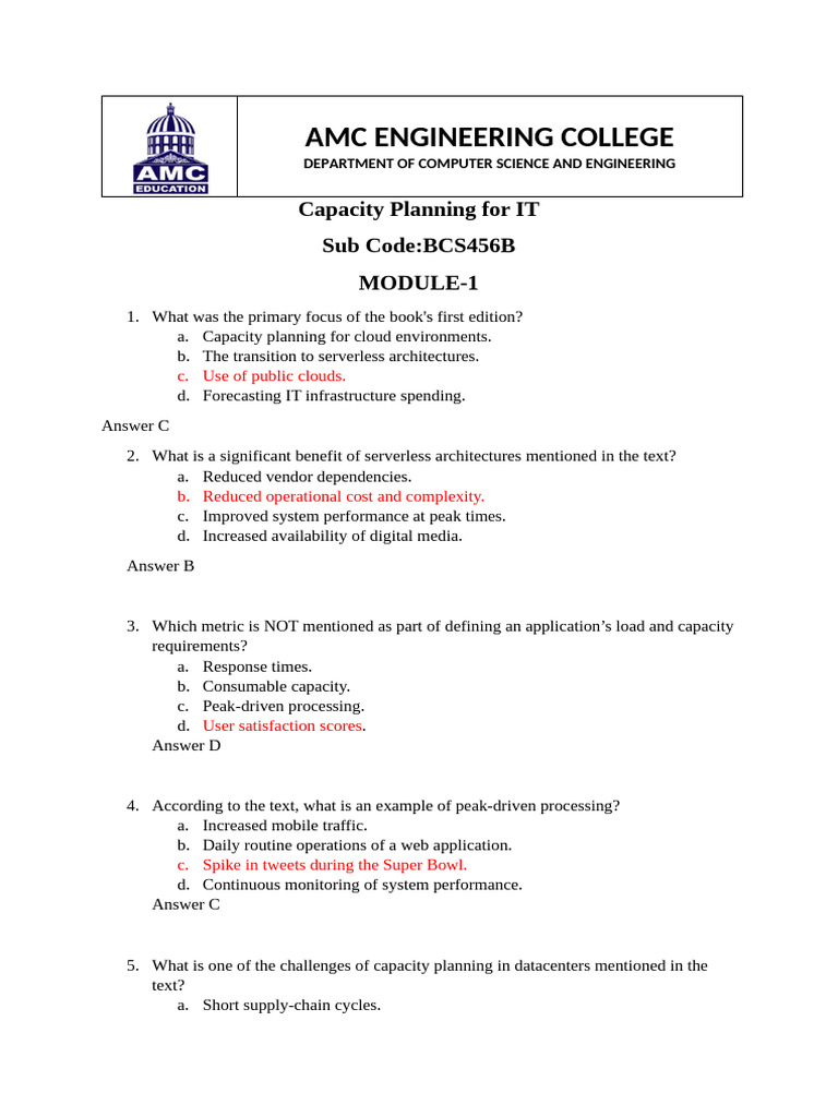 1st IA Question Bank | PDF | Computer Data Storage | Cache (Computing)
