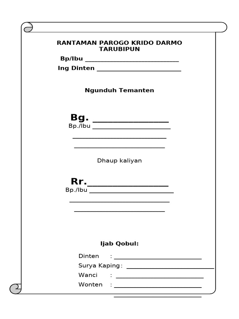 blangko parogo | PDF