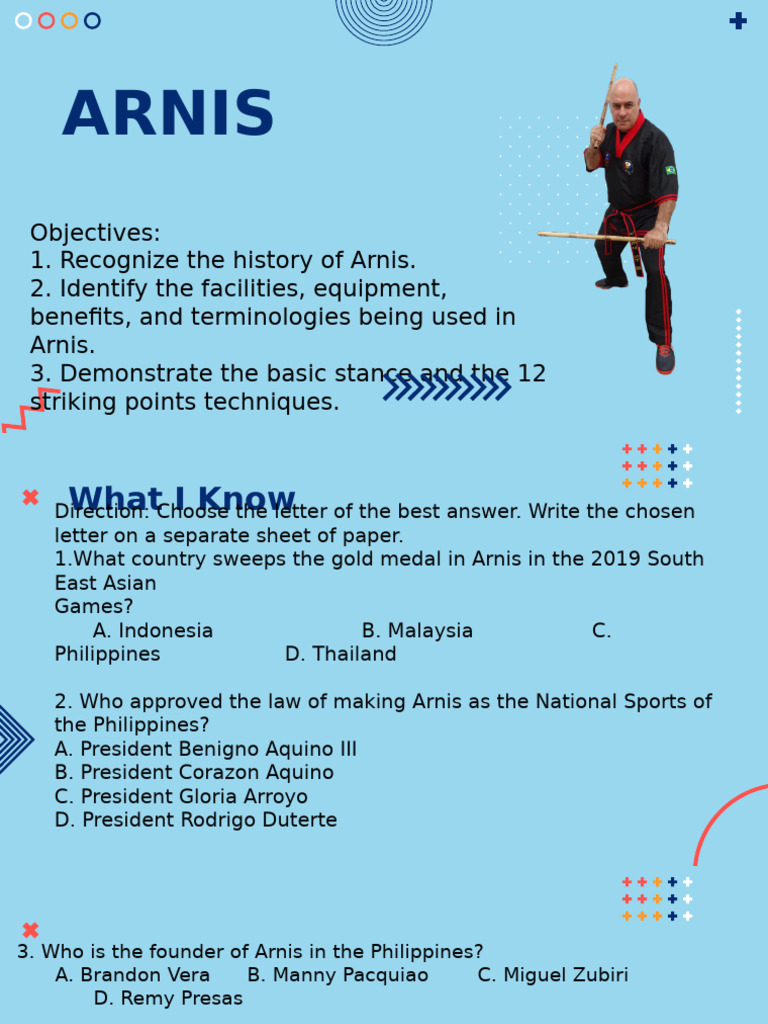 Combative Sports Arnis | PDF | Combat Sports | Philippines