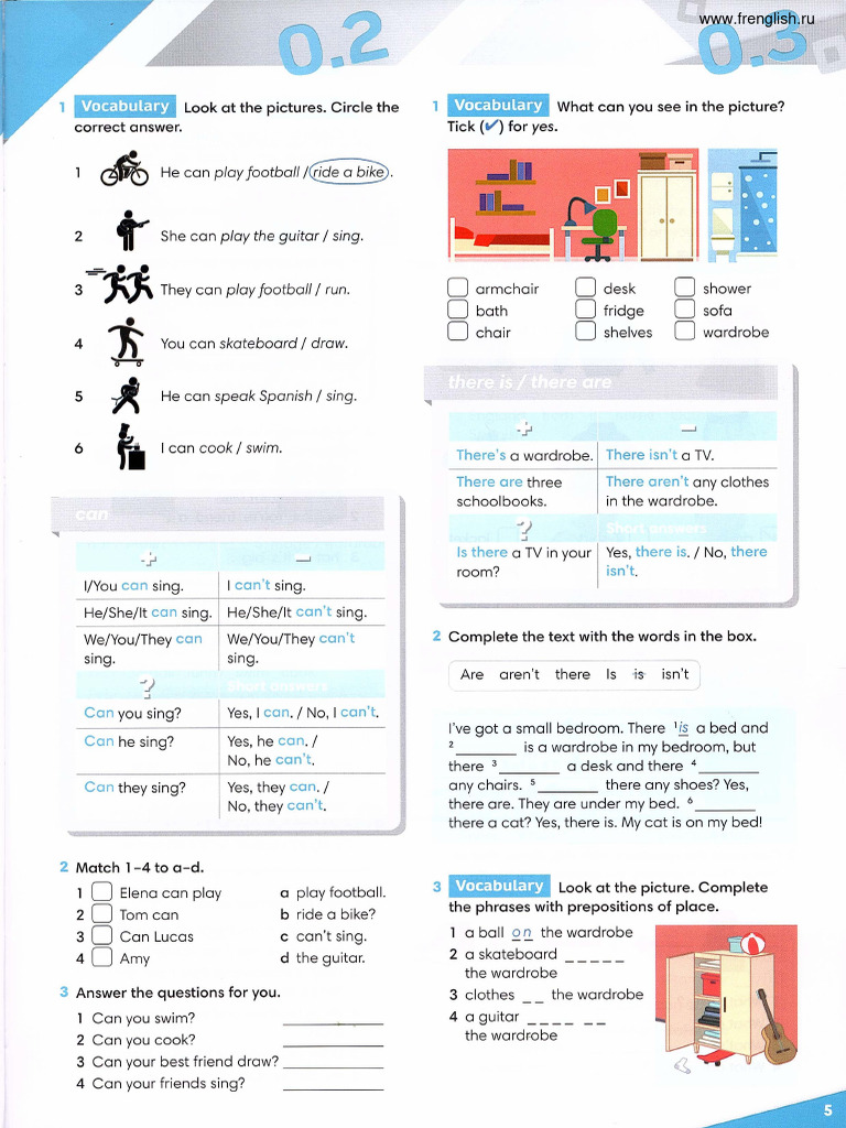 Go Getter 2 Workbook 2 Ejercicios | PDF