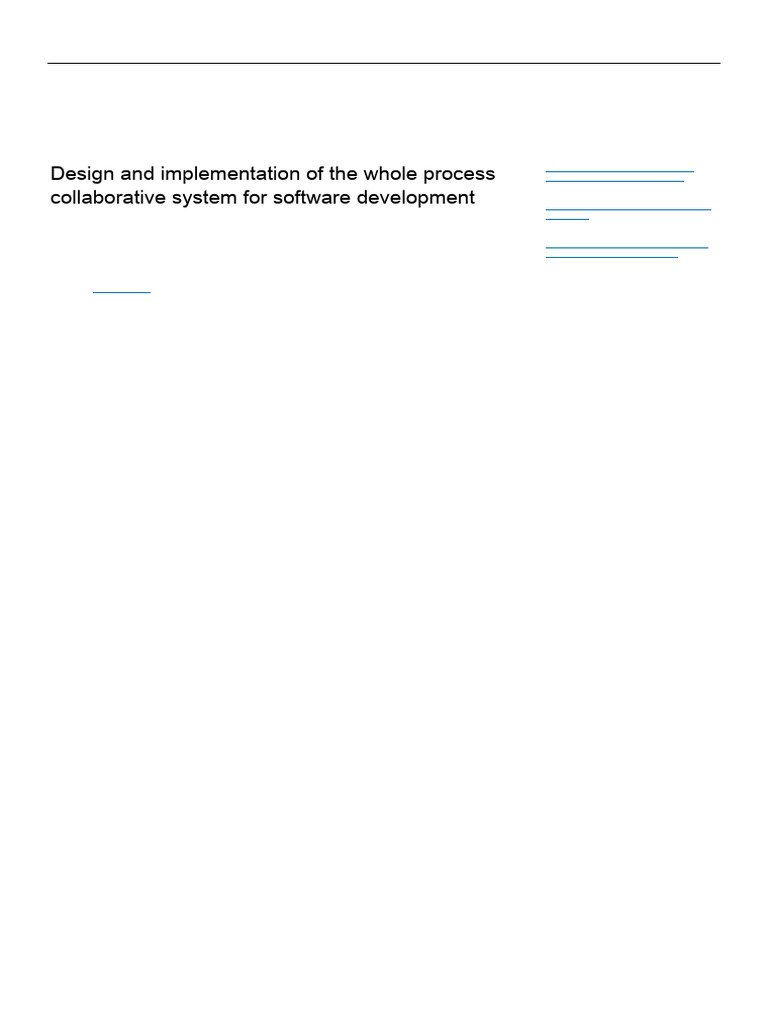 System Design Research Paper | PDF | System | Systems Engineering