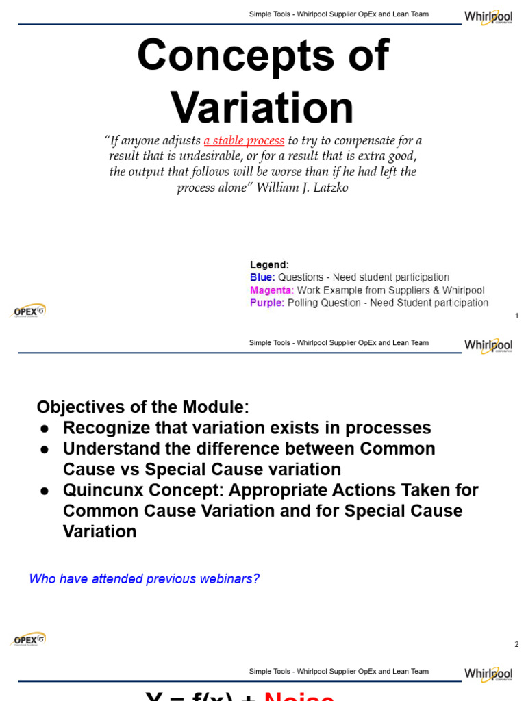 Understanding Process Variation in Delivery | PDF