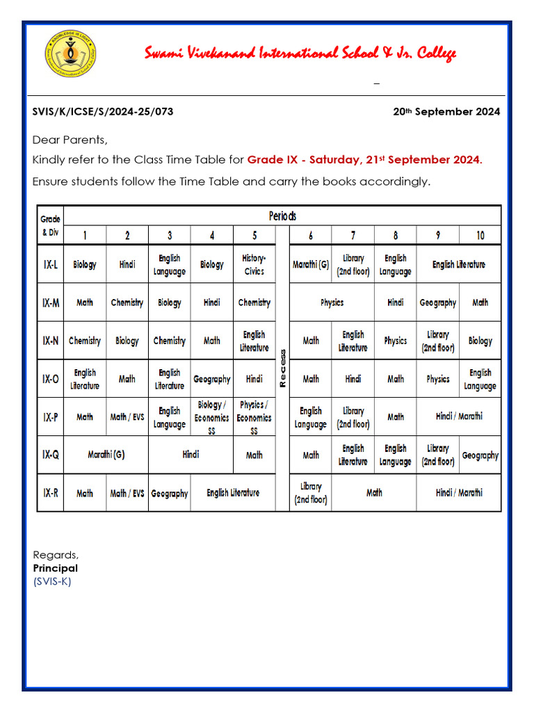 Cf9cc5be-00e7-4a85-Bd3f-47d51cd9eaef Grade IX Class Time Table Sat 21-9 ...