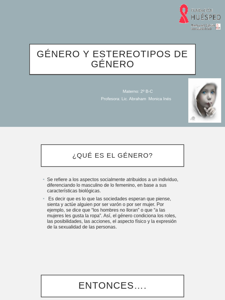 Género y Estereotipos de Género | PDF | Identidad de género | Género