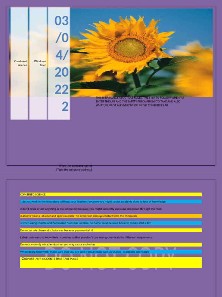 Combined Science | PDF