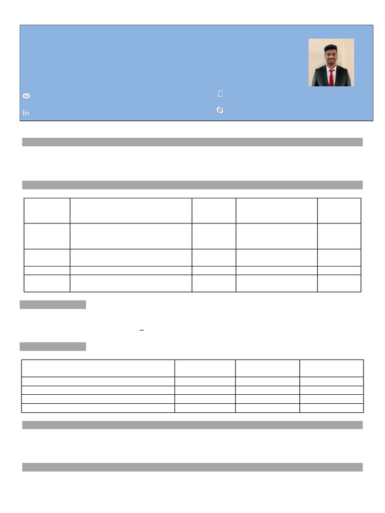 Yashwanth Devagirkar (Resume) (1) - 1-2-1 | PDF | Business