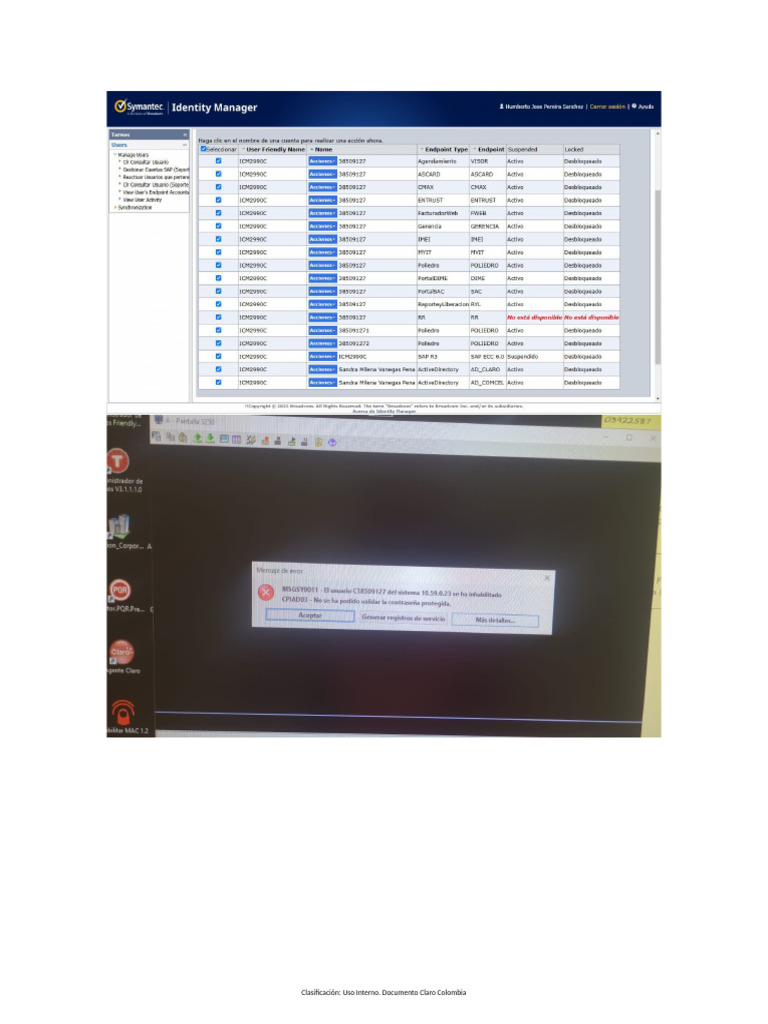 Evidencias Caso Sandra | PDF