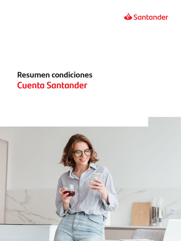 RESUMEN_CONDICIONES_CUENTA_SANTANDER_PARTICULARES | PDF | Bancos | Ahorro