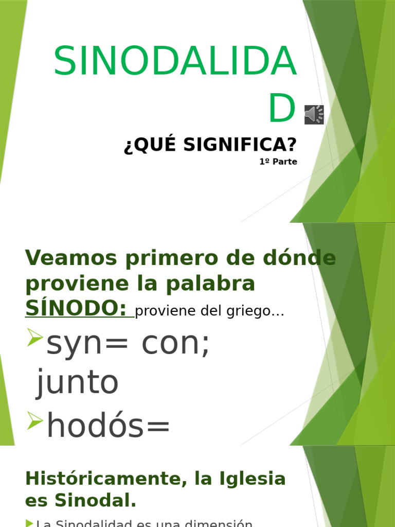 Sinodalidad | PDF