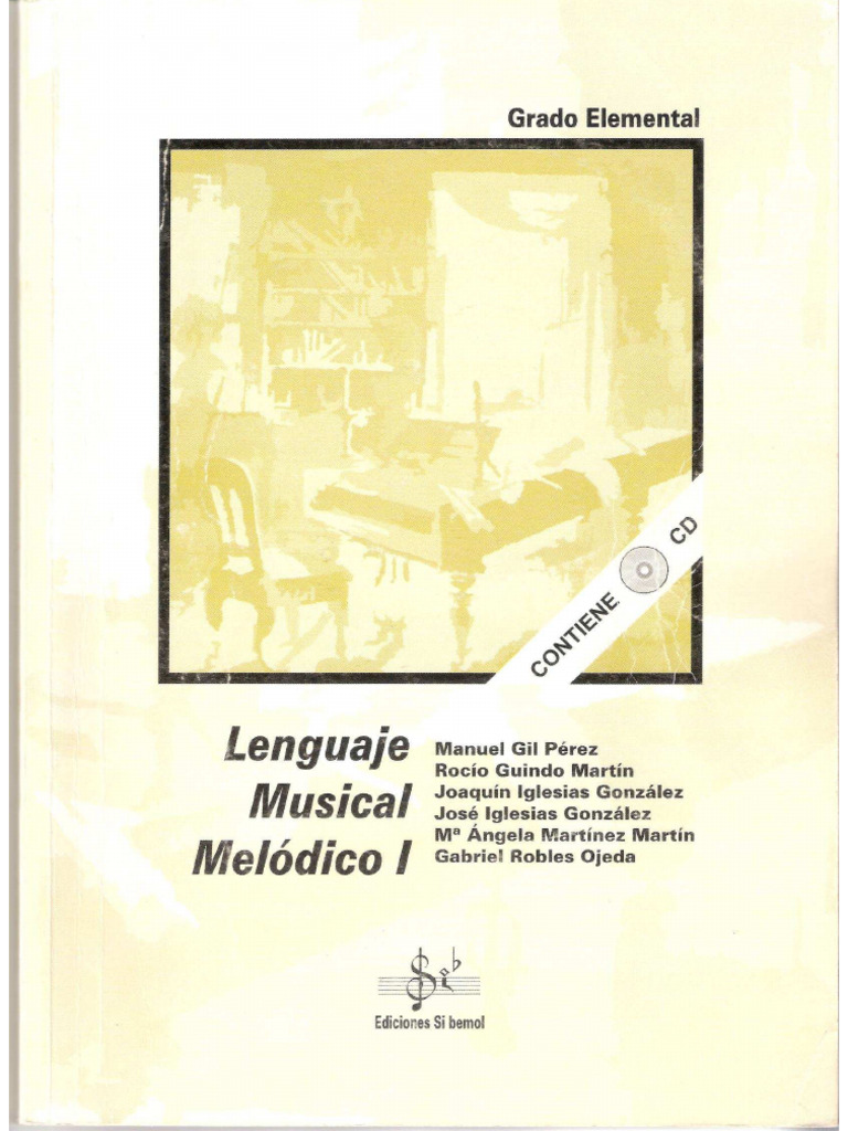 Lenguaje Musical Melodico I Ed | PDF