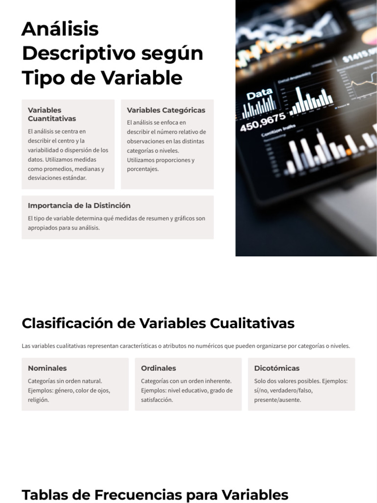 Unidad II. Gráficos Según Tipo de Variable - Diapos | PDF | Histograma