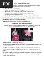 Emma Watsons - He For She Speech at The UN | PDF | Gender Studies ...