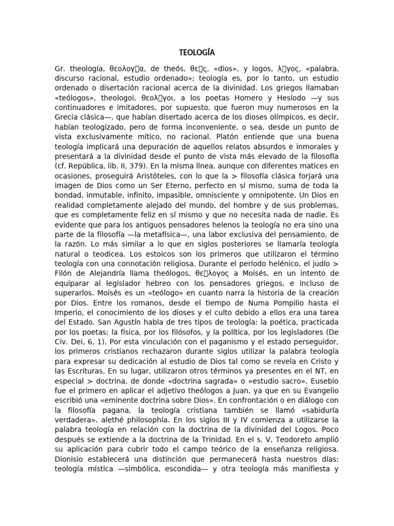 Investigación | PDF | Metafísica | Teología