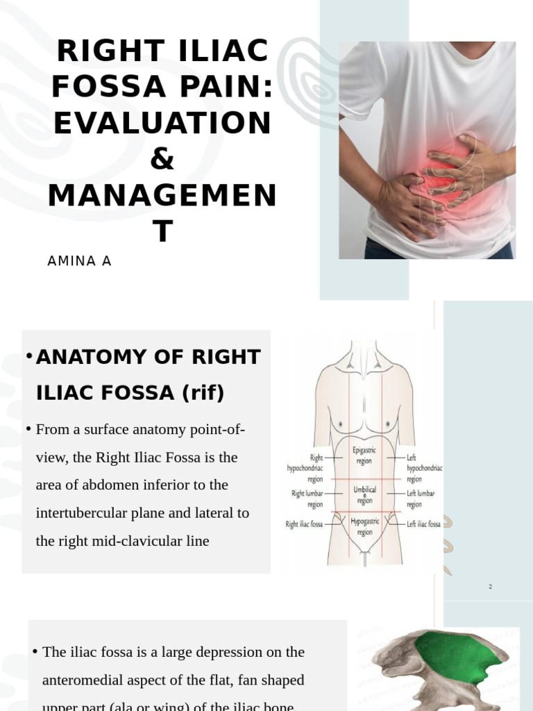 Right Iliac Fossa Pain - Amina a - Surgery Student Presentation | PDF ...