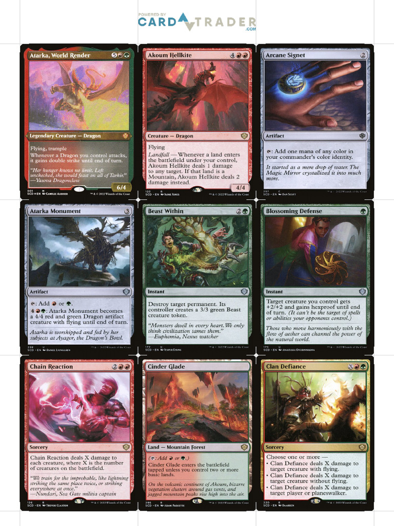 Dragonic Destruction MTG | PDF
