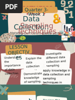 LE - Q3 - Math 7 - Lesson 1 - Week 1 | PDF | Sampling (Statistics) | Stratified Sampling
