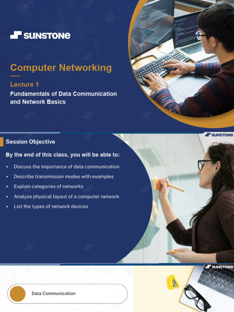Lecture 1 - Fundamentals of Data Communication and Network Basics ...