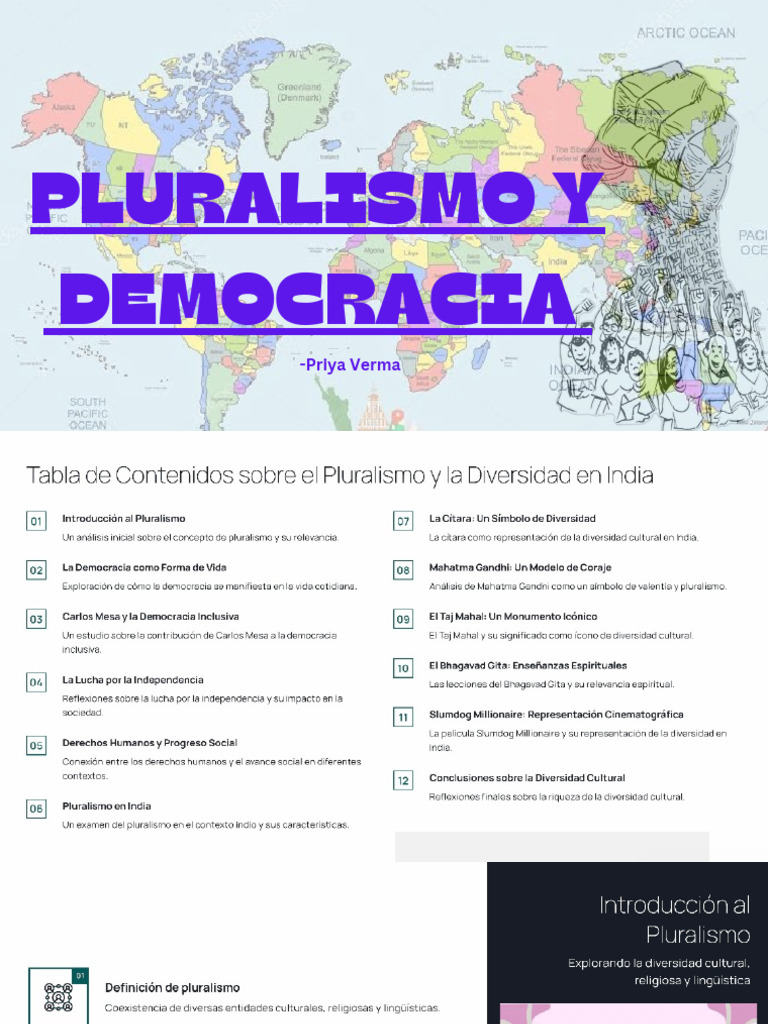 Pluralismo y Democracia PDF | PDF