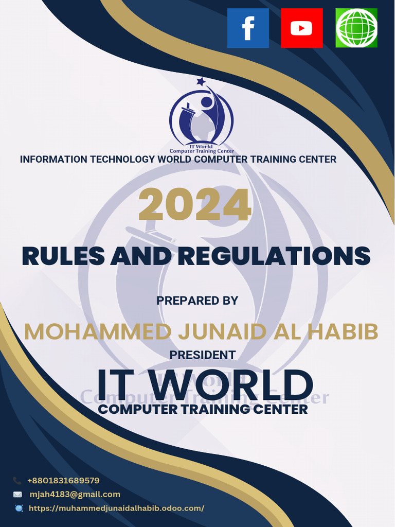 Rules and Regulations of IT World | PDF | Plagiarism