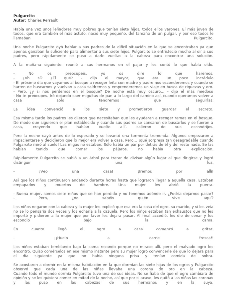 cuentos tradicionales | PDF