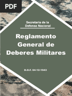 REGLAMENTO GENERAL DE DEBERES MILITARES 1943 | PDF | Sargento | Disciplinas