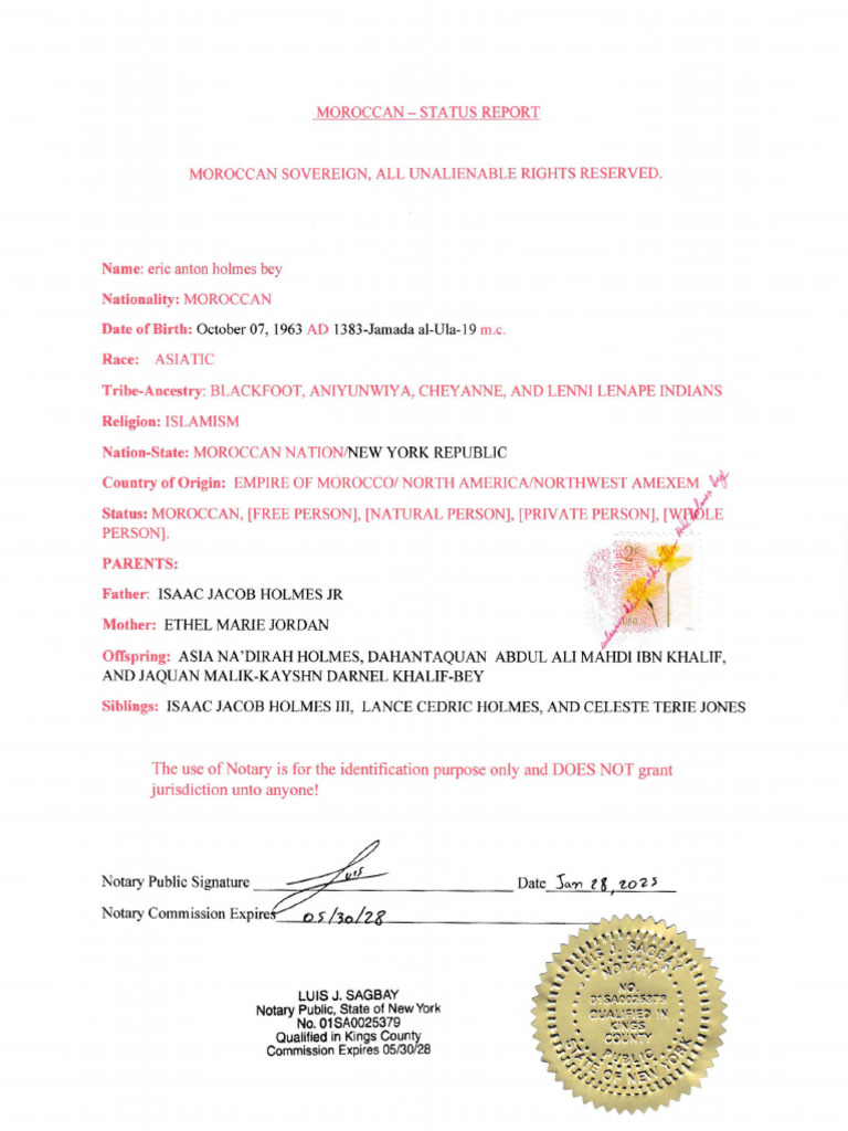 Moroccan Status Report 3 | PDF