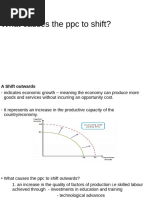 Causes of PPF Shifts Explained | PDF