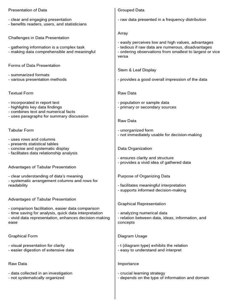 FLASHCARD STATISTICS 1 | PDF | Data | Histogram