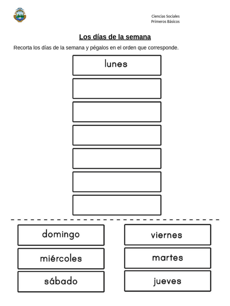Los Días de La Semana | PDF